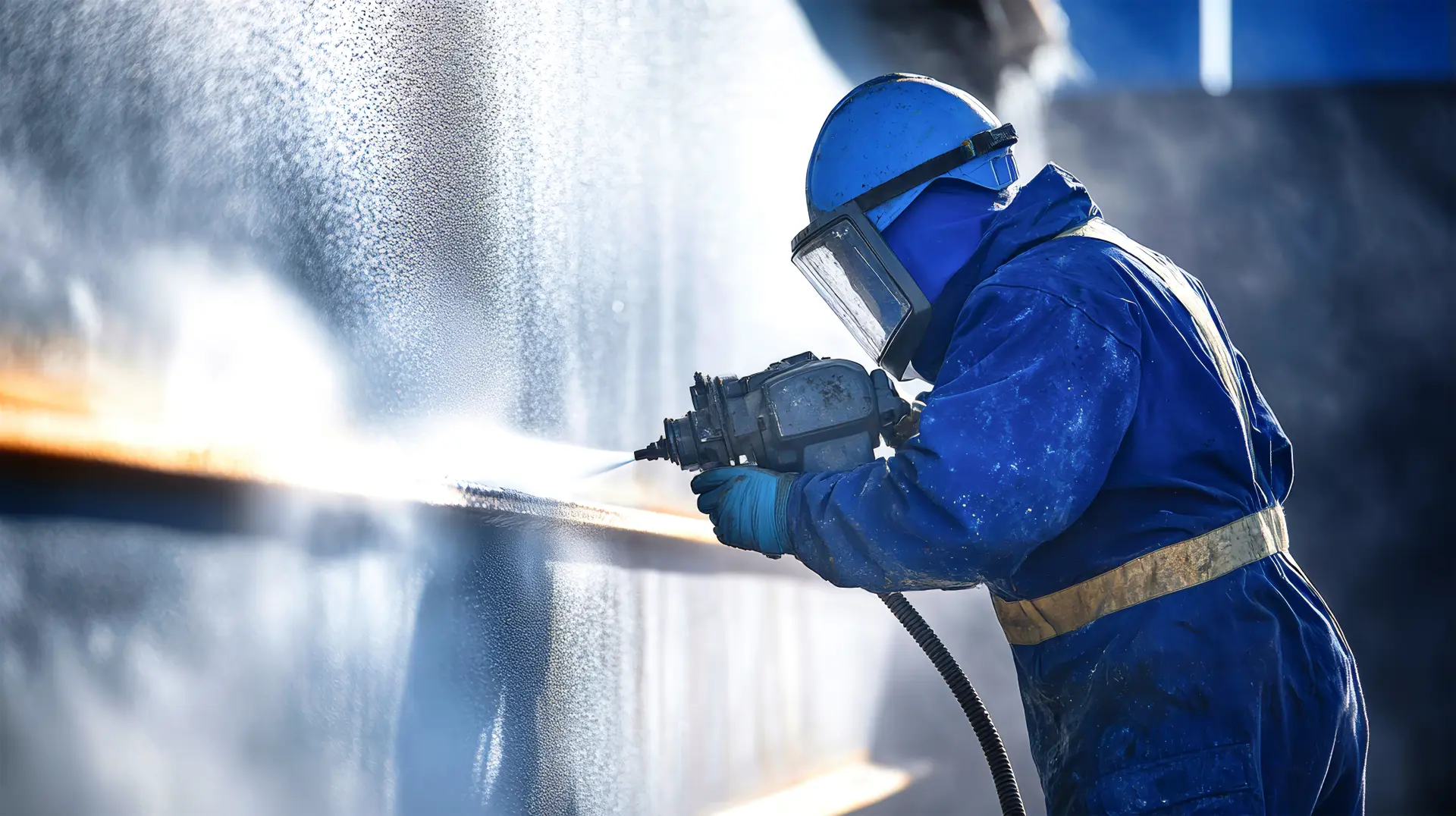 Using Sandblasting to Restore Commercial Vehicles