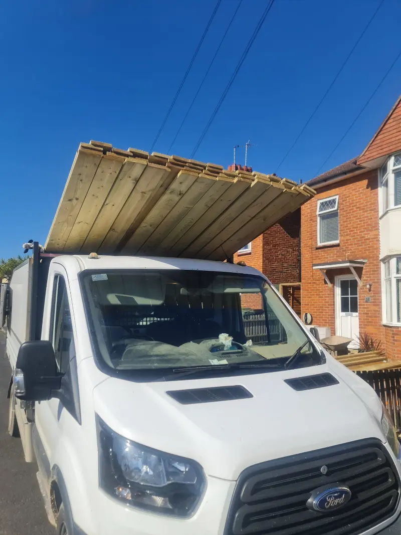 Decking Delivery in Eastbourne, Brighton and Hastings