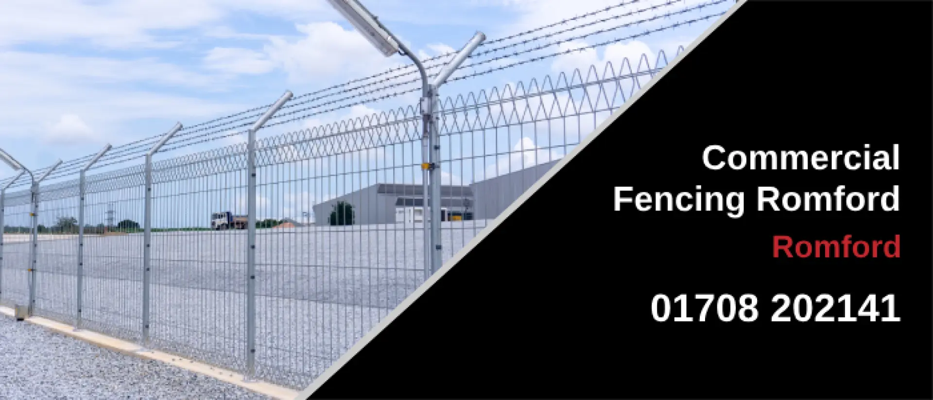 Commercial Fencing Contractors Romford, Brentwood, Essex and East London